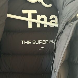 TNA | Jackets & Coats | Superpuff Long Black Puffer Jacket | Poshmark
